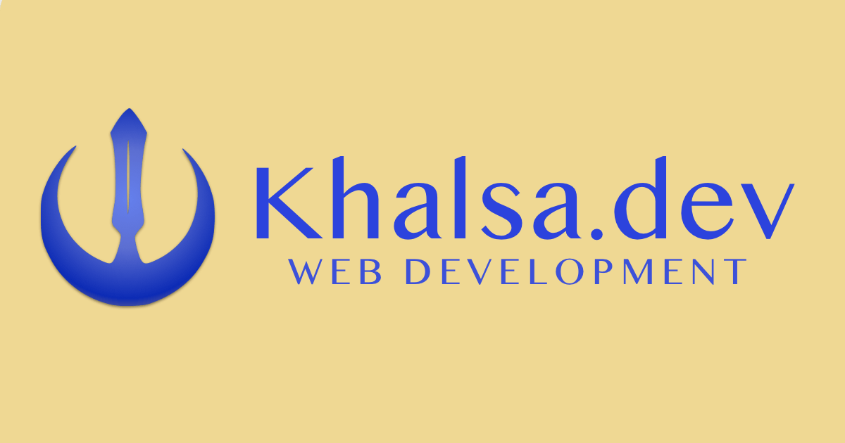 Home - Khalsa.dev